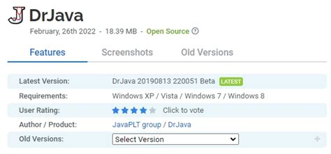 Drjava 무료 다운로드