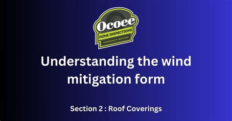 Roof Covering Wind Mitigation Discount Ocoee Home Inspections