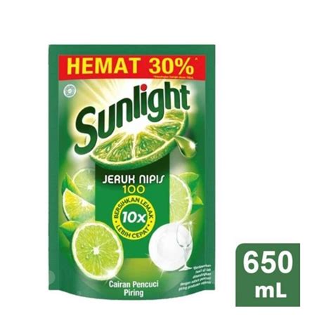 Jual Sunlight Lime Refill 650ml Shopee Indonesia
