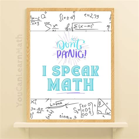 Trigonometry Poster Etsy