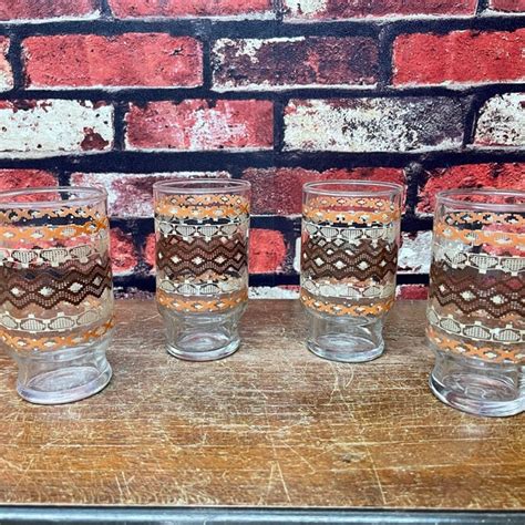Small Juice Glasses Etsy