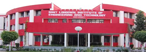 Sant Longowal Institute Of Engineering And Technology Sliet Sangrur Fees Admissions Placements