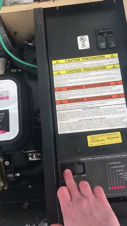 Generac Generator not starting - YouTube