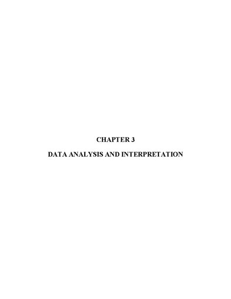 Chapter 3 Data Analysis And Interpretation Uds Final Exam Studocu