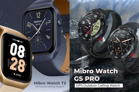 Mibro T2 Dan Mibro Gs Pro Smartwatch Terjangkau Tampilan Premium