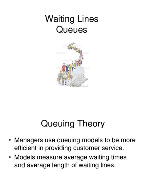 Queuing Theory Pdf Applied Mathematics Computing