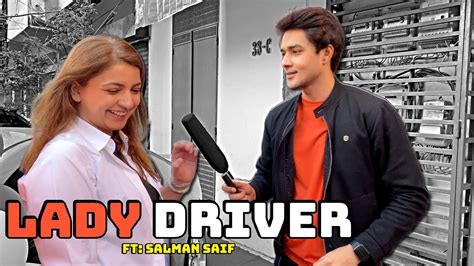 Lady Driver Road Phateek Salman Saif Youtube