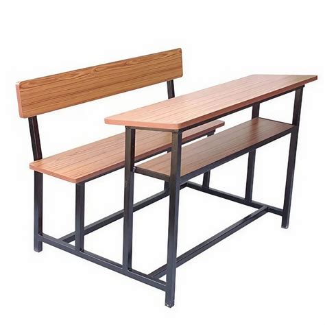 Wooden And Ms Two Student School Table At ₹ 3750unit In Chennai Id
