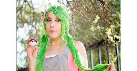 Mallow Cosplay Personagem De Pokemon Sun And Moon Arte No Papel Online