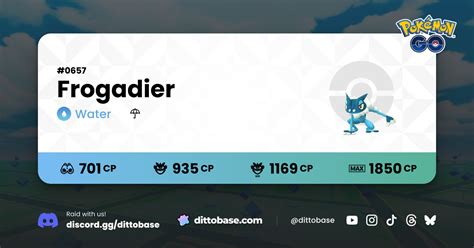 Frogadier Pokémon Go Dittobase