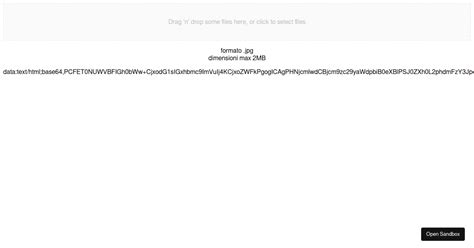 Dropzone Base64 Image To Api Codesandbox