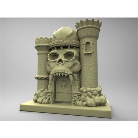 🏰 Castle Grayskull・free Stl File For ・cults
