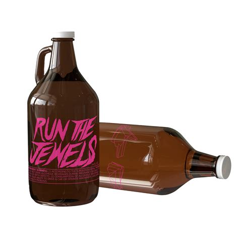 Rtj 64oz Growler Run The Jewels