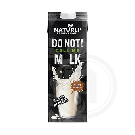 Do Not Call Me Mlk Fra Naturli Leveret Med