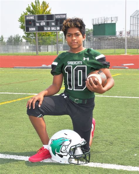 10 Devyn Washington Fossil Ridge Sabercat Football