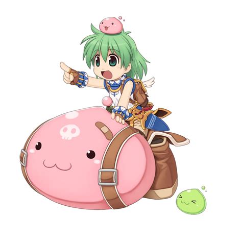 Poring Poporing Super Novice And Mastering Ragnarok Online Drawn