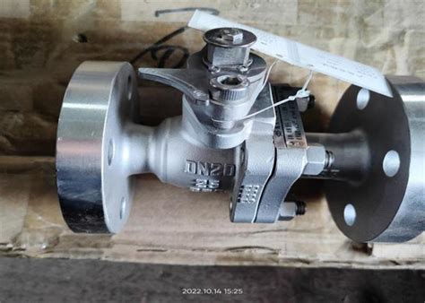 Size 80mm Floating Ball Valve Stainless Steel Material