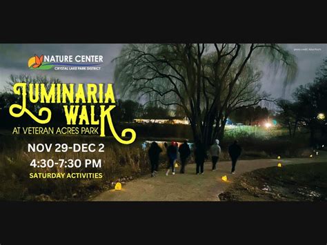 Luminaria Walk At Veteran Acres Park Crystal Lake Il Patch