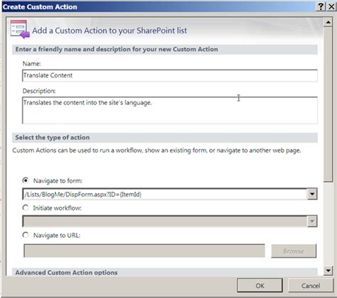 Ways And Locations To Add A Custom Action To A Ribbon In Sharepoint