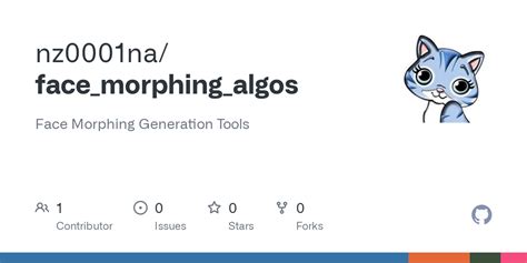 Github Nz0001nafacemorphingalgos Face Morphing Generation Tools