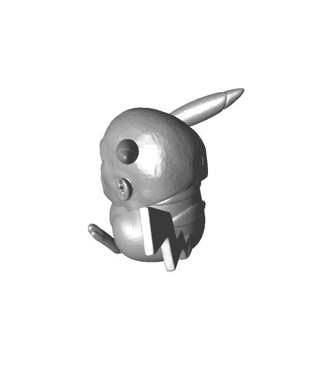 Rockachu Stl 3d Model Jsonprints Thangs