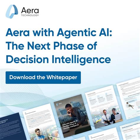 Peer Into The Future Of Enterprise Decision Making Through Aera With
