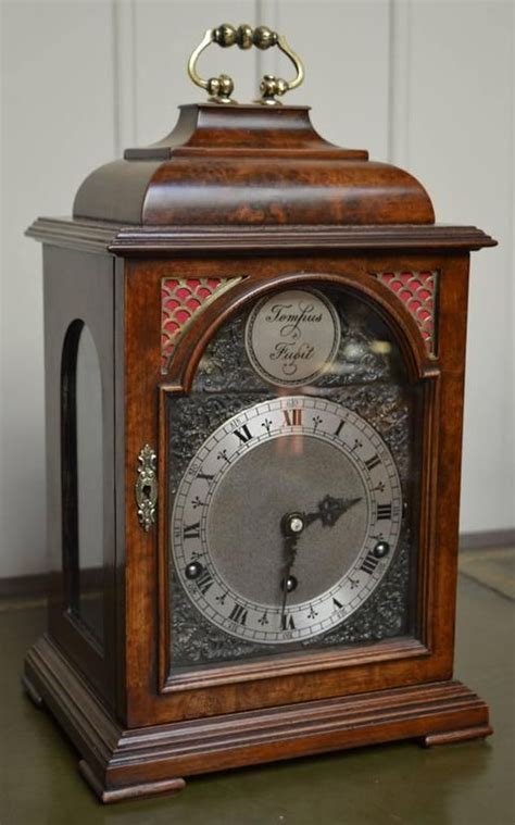 Burr Walnut Chiming Bracket Clock By Garrard Bracket Clocks Clock Bracket