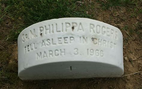 Sr Mary Philippa “catherine” Rogers 1883 1966 Find A Grave Memorial