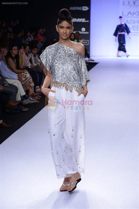 Model Walk For Asmita Marwah Show At Lfw 2014 Day 2 In Grand Hyatt