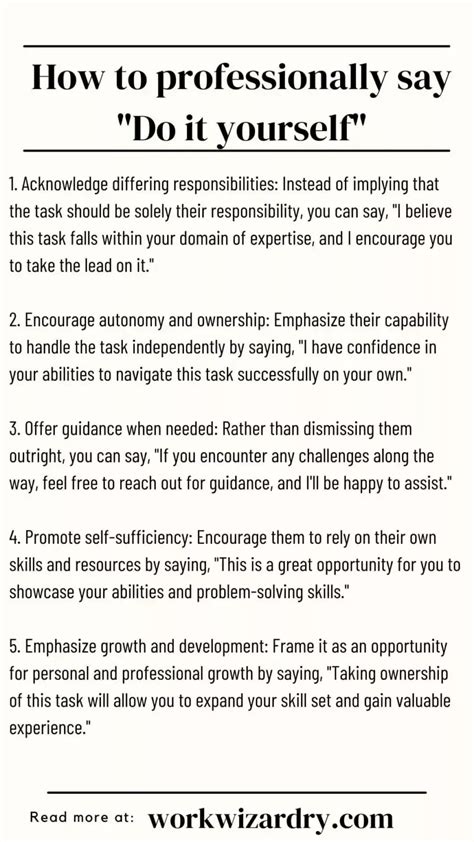 Professional Ways To Say Do Your Job 100 Examples And Tips Job