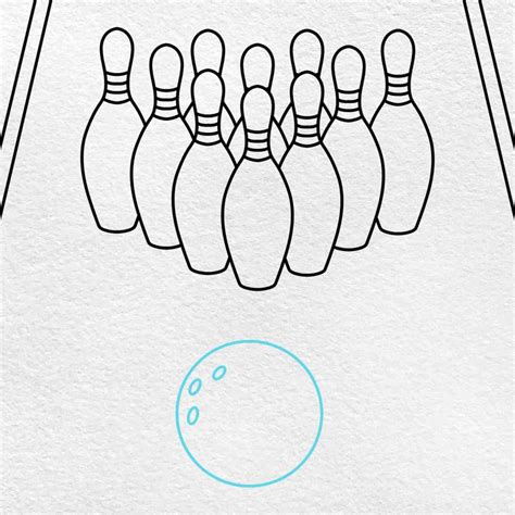 How To Draw Bowling Helloartsy