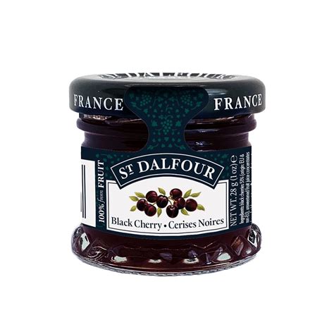 St Dalfour Black Cherry Fruit Spread 1oz 100 From