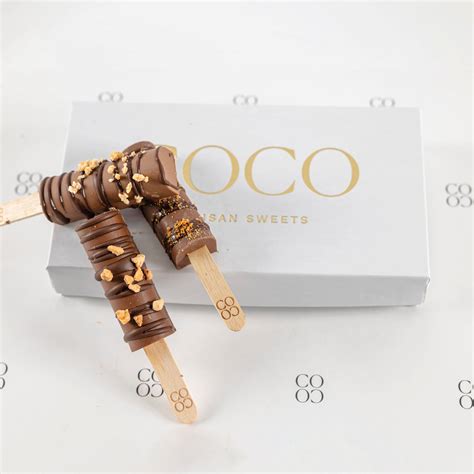 Mini Pops 3 Box Coco Artisan Sweets