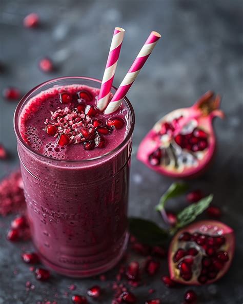 Pomegranate Smoothie Julia Meals