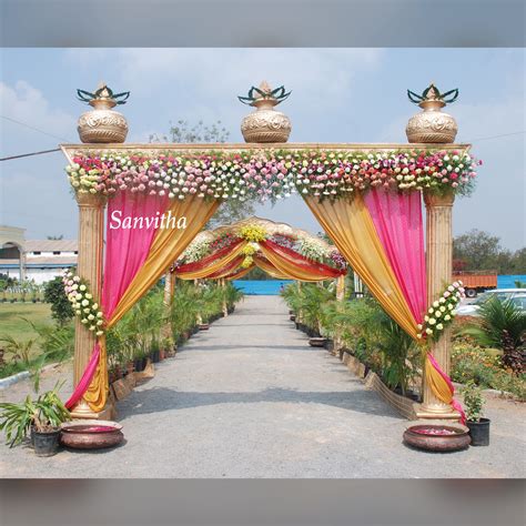 Indian Wedding Entrance Decorations