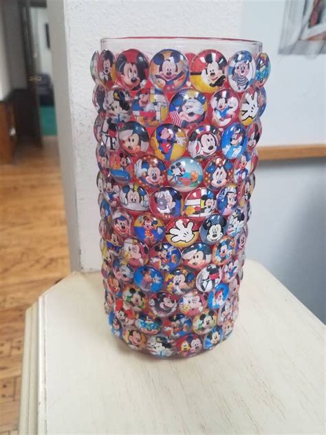 Mickey Mouse Candle Holder Or Vase