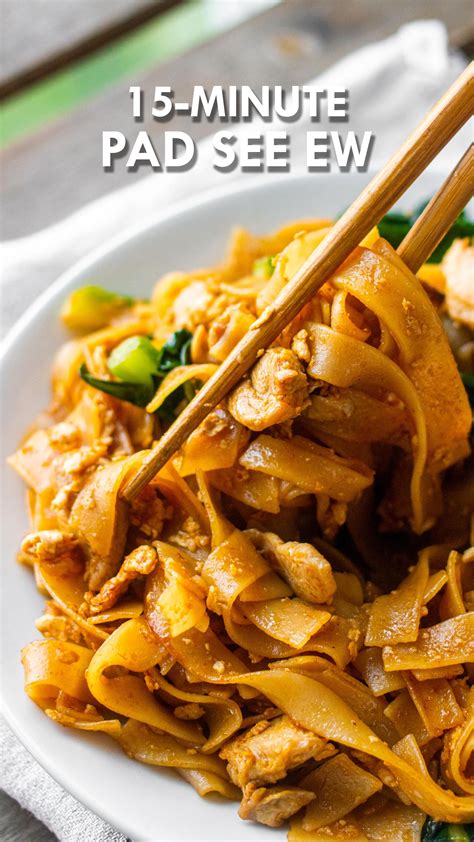 15 Minute Pad See Ew Thai Stir Fried Noodles Artofit