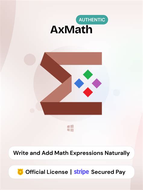 Axmath License Discount Precision Math Software For Professionals