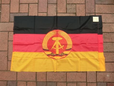 Ddr Fahne Original 100 X 060 Neu Zertifikat Nos Eur 795