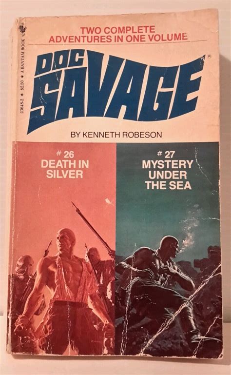 1980s Doc Savage Bantam Double Paperback Book 26 And 27 M2642 Ebay
