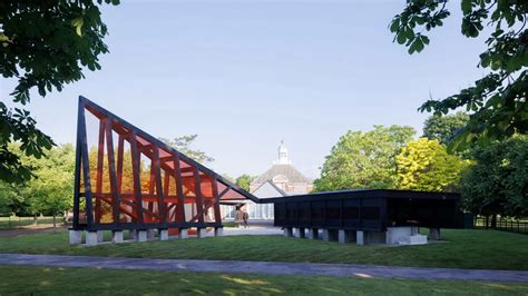 In Pictures Aecom Opens Sustainable Timber Serpentine Pavilion