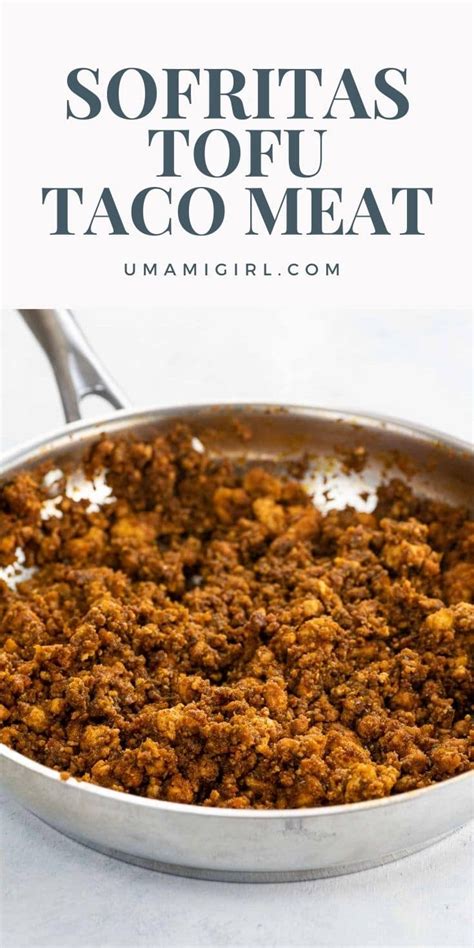 Sofritas Tofu Taco Meat Recipe In 2024 Tofu Tacos Meat Tofu Tacos Tofu
