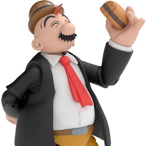 Popeye Classics Wave 2 J Wellington Wimpy Action Figure By Boss Fight