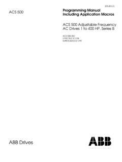 ACS Programming Manual ABB Acs Programming Manual Abb Pdf PDF PRO