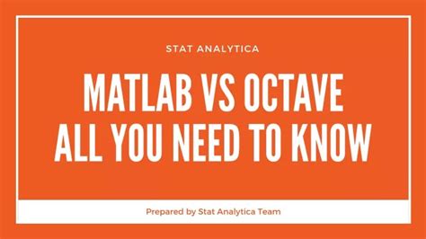Ppt Matlab Vs Octave Powerpoint Presentation Free Download Id9026094