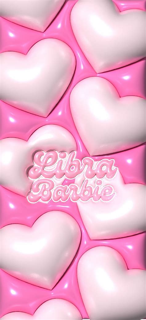 Libra Barbie Pink 3d Wallpaper