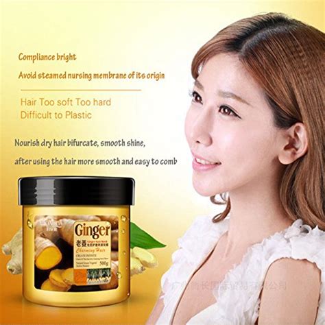 500g Adequate Moisturizing Surplus Embellish Hair Lock Water Curing Ginger Hair Mask