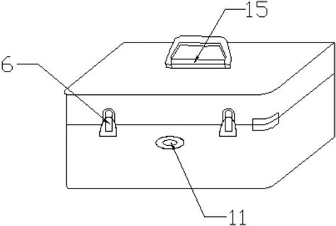 一种测量船用工具箱的制作方法3