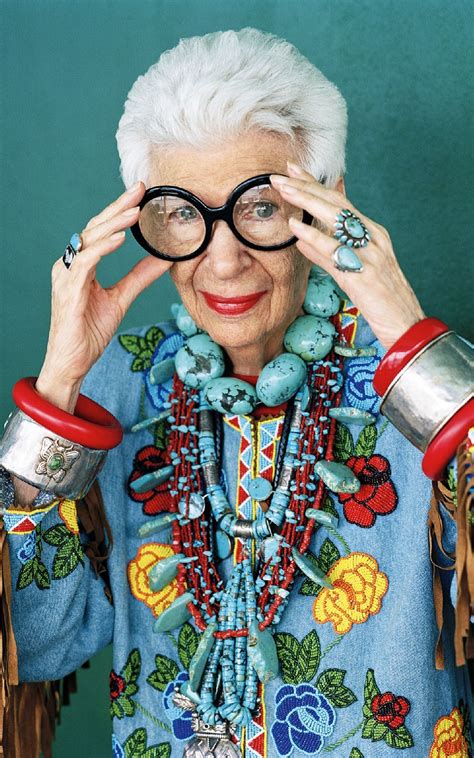 Iris Apfel Unconventional Fashion Icon