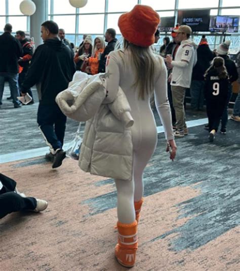 Jake Brownings Girlfriend Stephanie Niles On Insane Bengals Ride